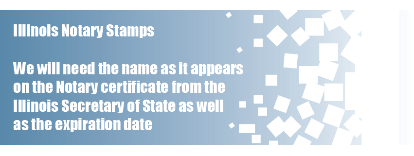 Illinois Notary Stamps